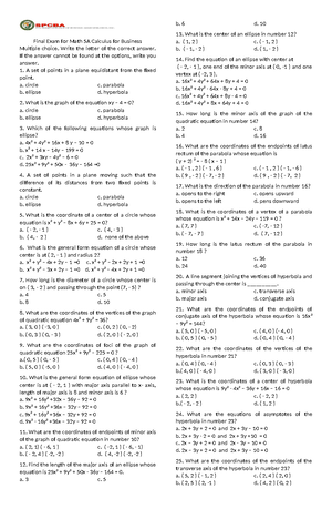 Mathematics Department Annual Learning Action CELL PLAN - MATHEMATICS ...