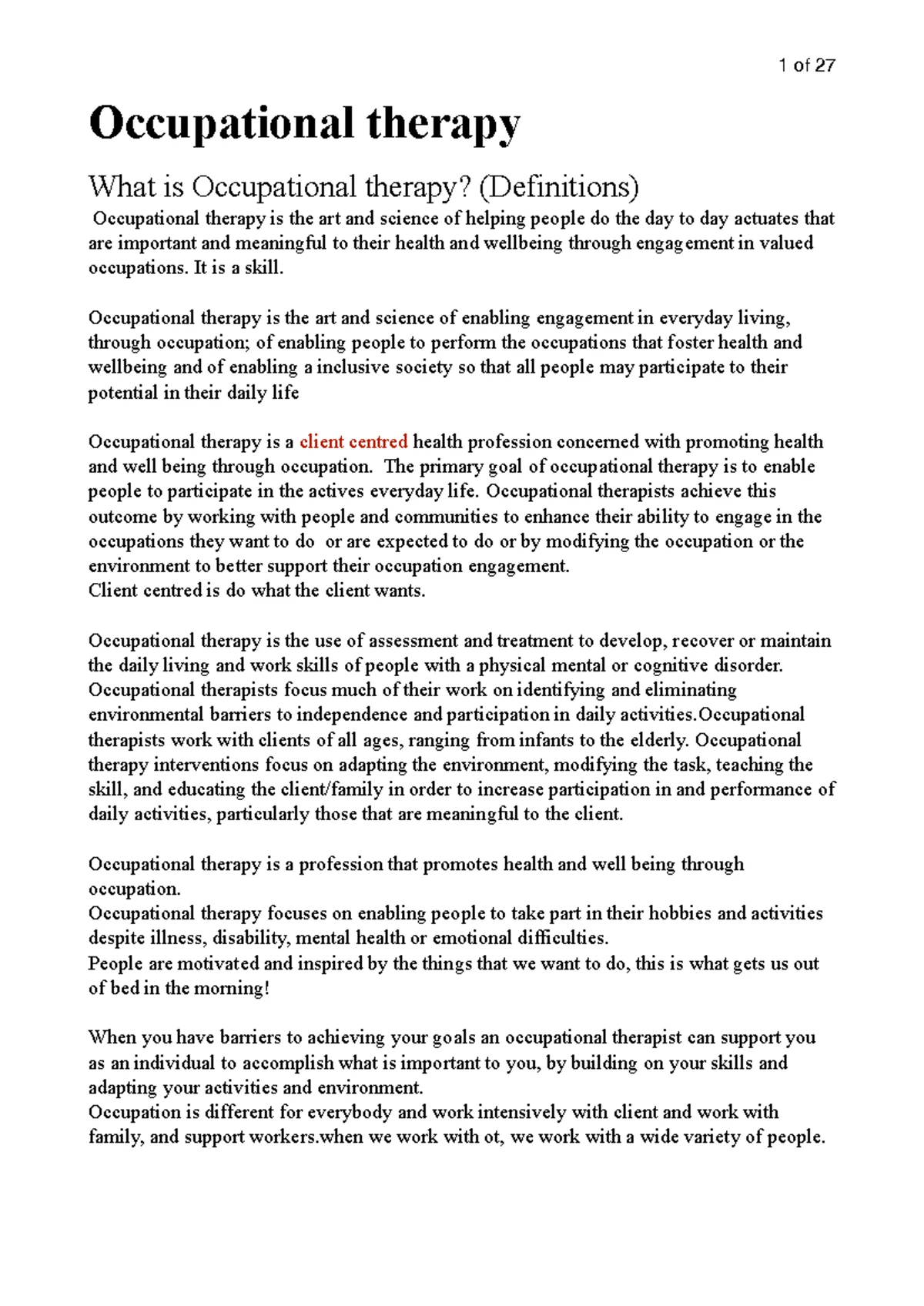 CMOP-E - A complete list of CMOP-E - Canadian Model of Occupational ...