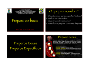 Aula 6 - Técnicas de moldagem em PPRs - Procedimentos de moldagem em ...