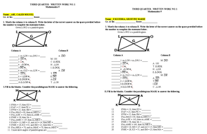 Math 9 Q3 Module 6 Illustrates Similarity of Figures - 9 Mathematics ...