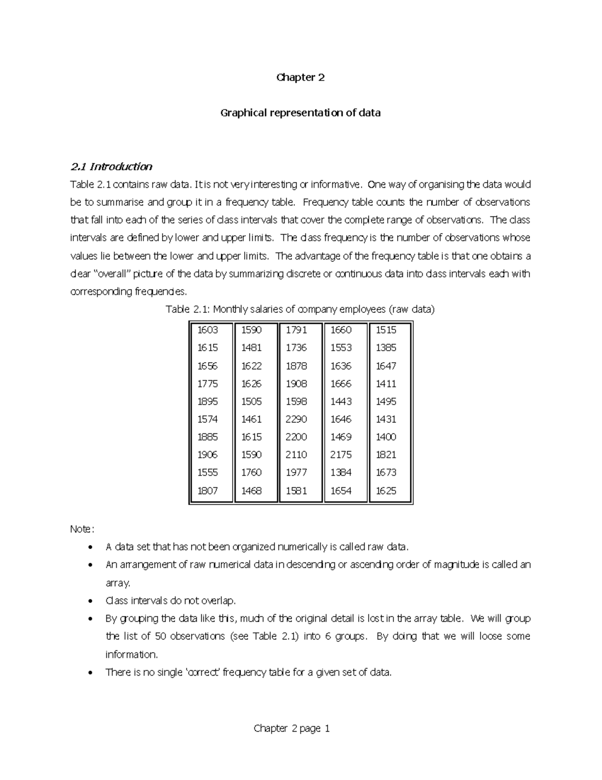 3. Chapter 2 - Data Graphical Representation Techniques and Analysis ...