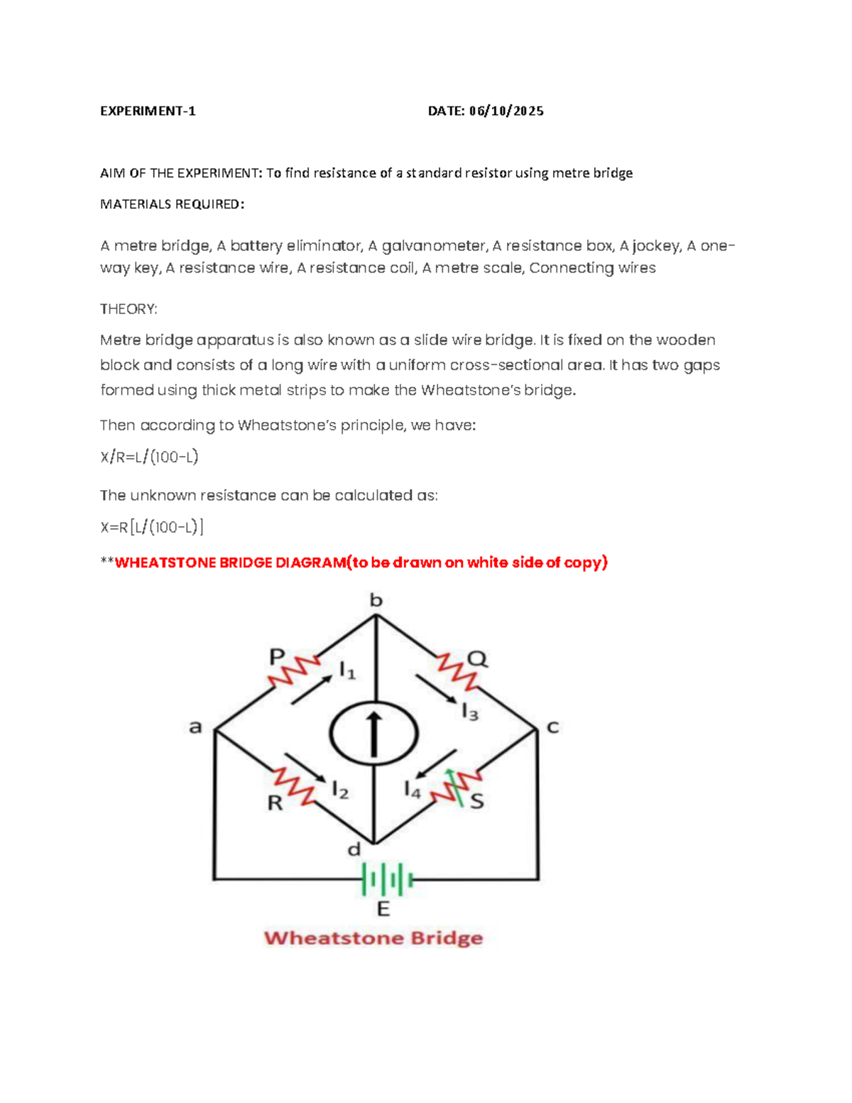 XII Practical Records: Experiments on Resistance & Focal Lengths - Studocu