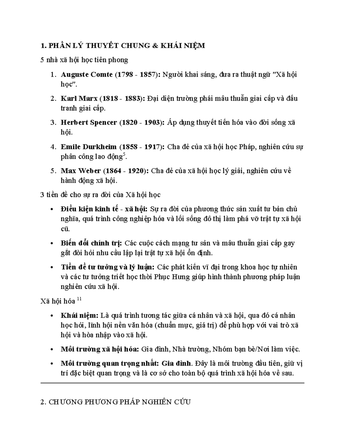 Lý Thuyết Xã Hội Học: Các Nhà Tiên Phong và Phương Pháp Nghiên Cứu ...