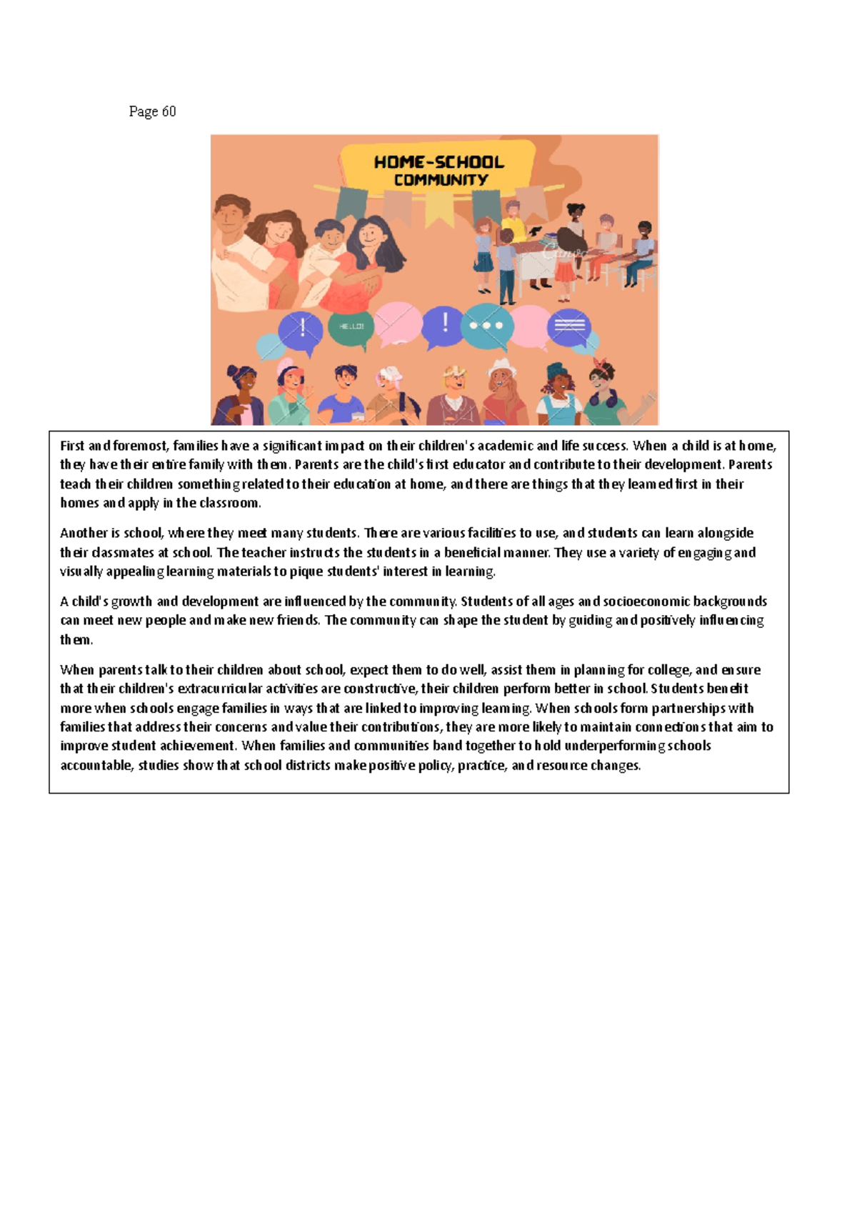 Field Study 1: Impact of Family and Community on Student Growth - Studocu