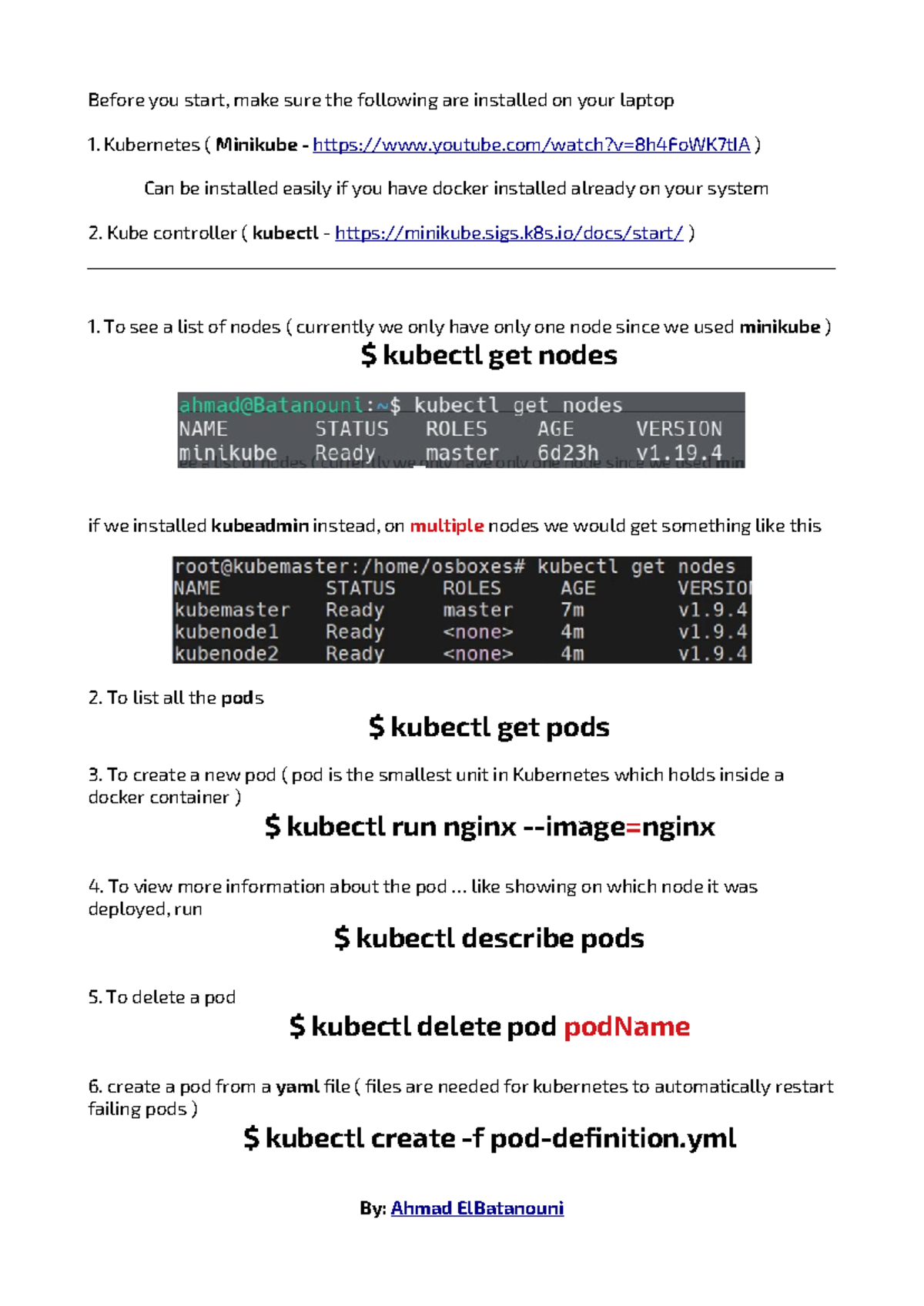 3rd Week Kubernetes: Understanding Pods & Deployments Guide - Studocu