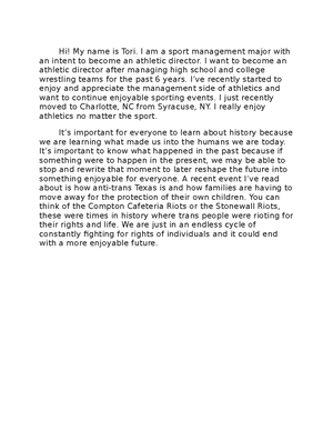 Module Three Activity Context Template Historical Context - HIS 100 ...