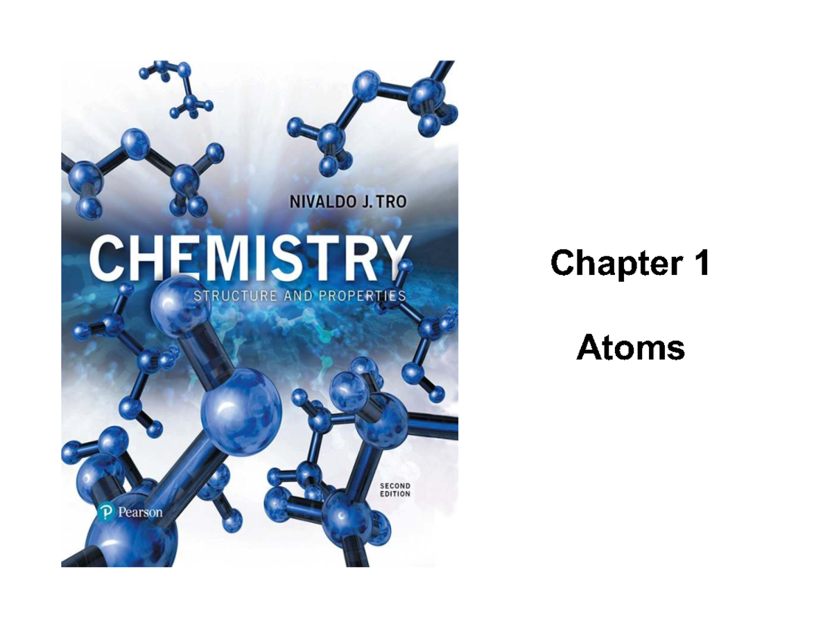 Chapter 1: Classification of Matter and Key Principles in Chemistry ...