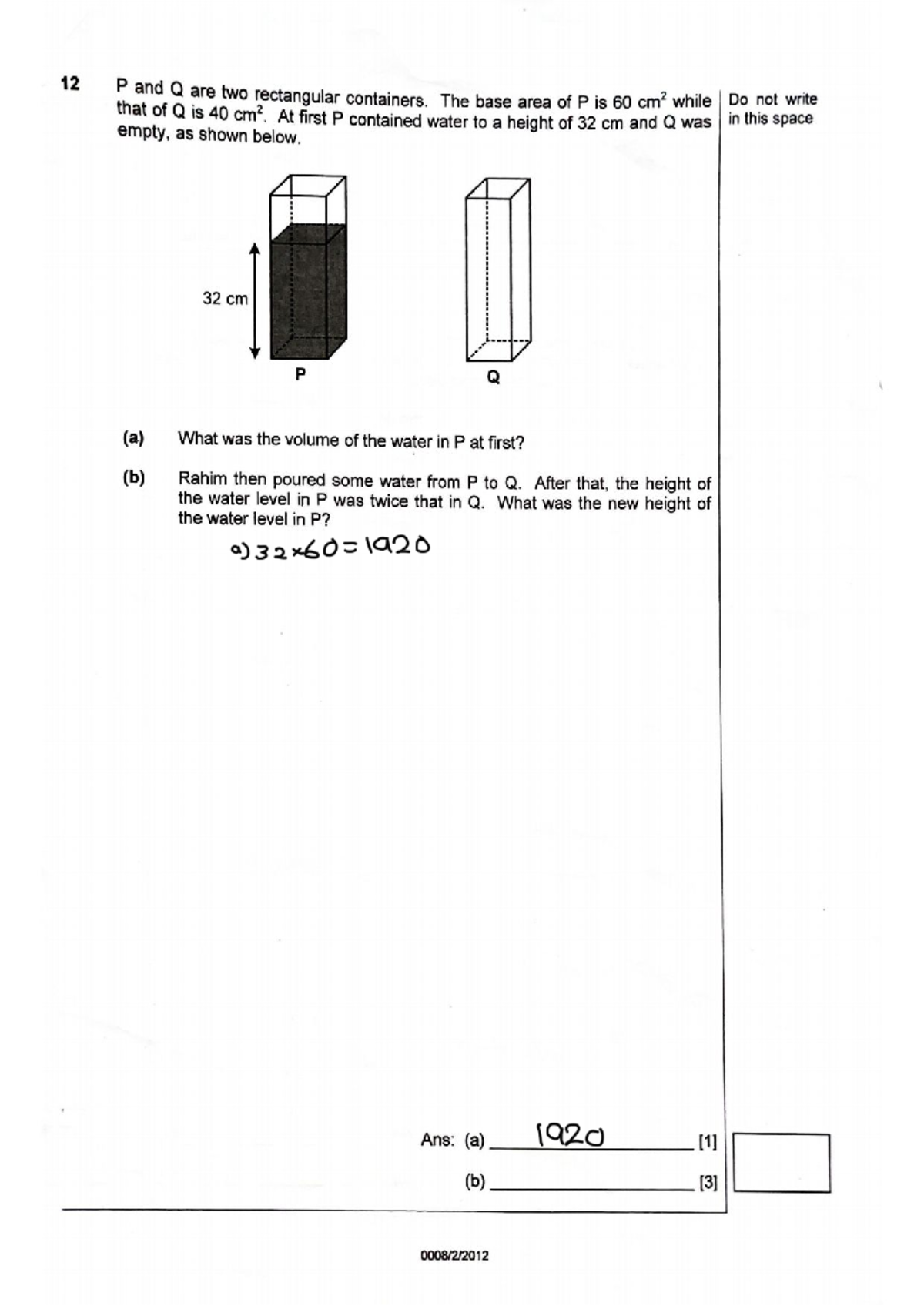 PSLE Volume Questions 2021-2023 - Yws - Studocu
