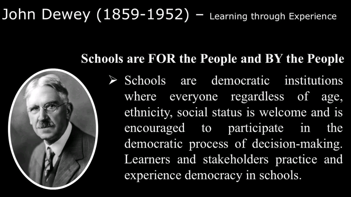 PDF 1741439727507 - BSED Social Studies - John Dewey Learning through ...