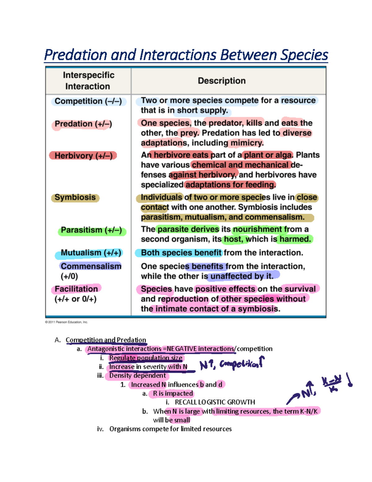 Ecology AND Evolution exam 3 - Predation and Interactions Between ...