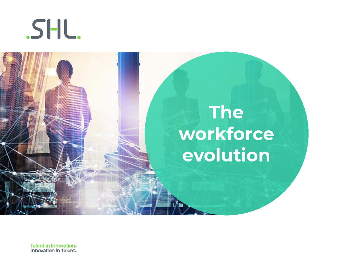 21st Century Workforce Evolution: Skills for the Future - Studocu