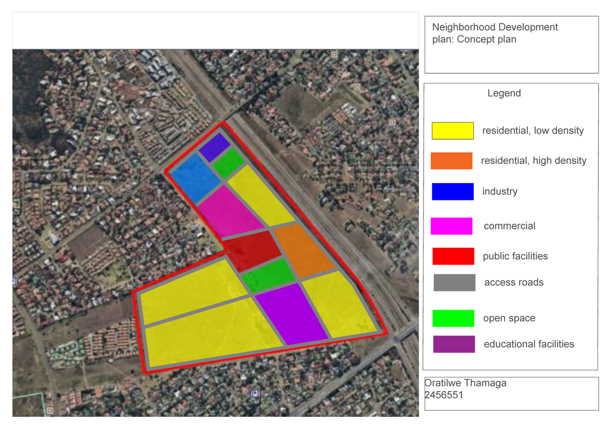 Annotated Assignment 2: Neighborhood Development Plan Overview - Studocu