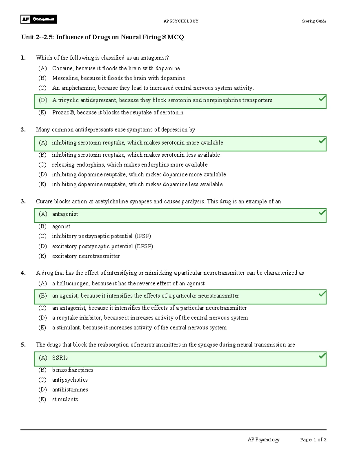 AP PSYCHOLOGY Unit 9: Attribution Theory and Social Cognition Review ...