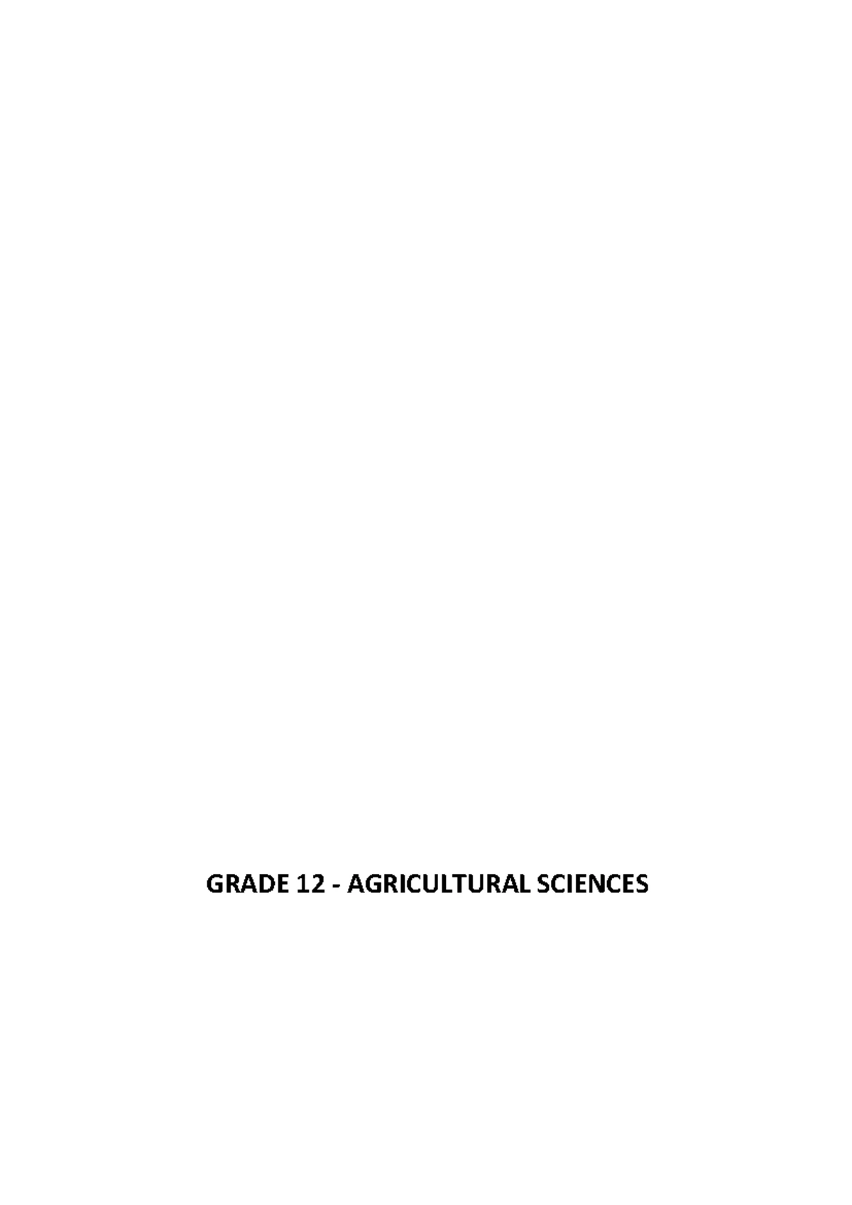Agricultural Sciences GR 12 Exam Guidelines 2024 ENG 120341 - Studocu Agricultural Sciences GR 12 Exam Guidelines 2024 ENG 120341 - Studocu
