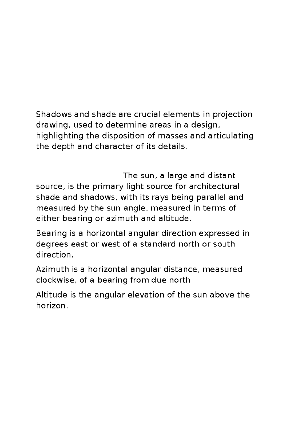 Graphics 101: Understanding Shadows and Shade in Projection Drawing ...
