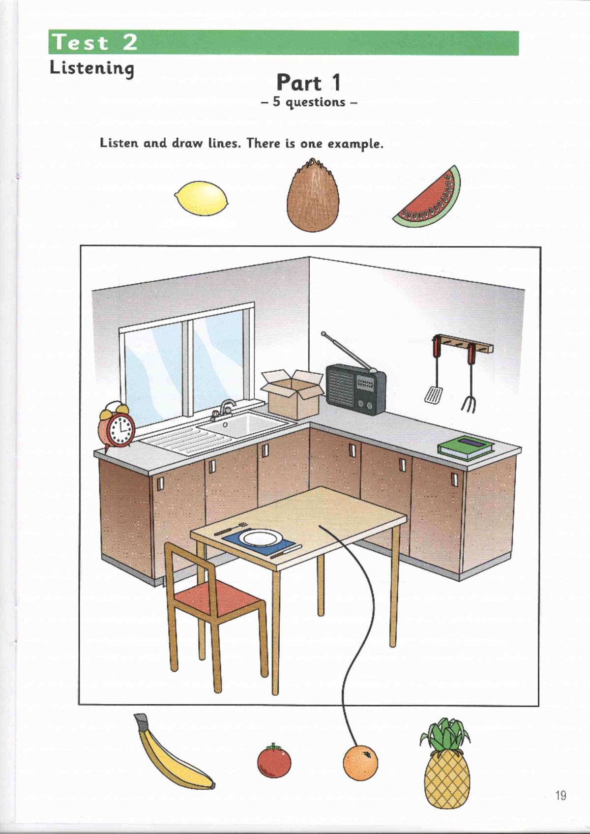 Test 2 starter - nsDBFJkj.SA{ÒK - Test 2 Listening Part 1 5 questions ...
