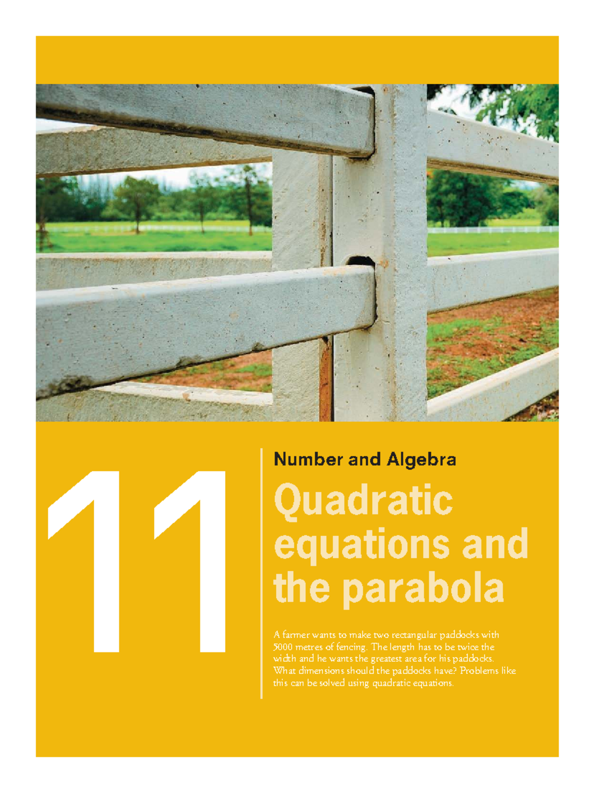 Ch 11 - Quadratic Equations and the Parabola: A Comprehensive Guide ...