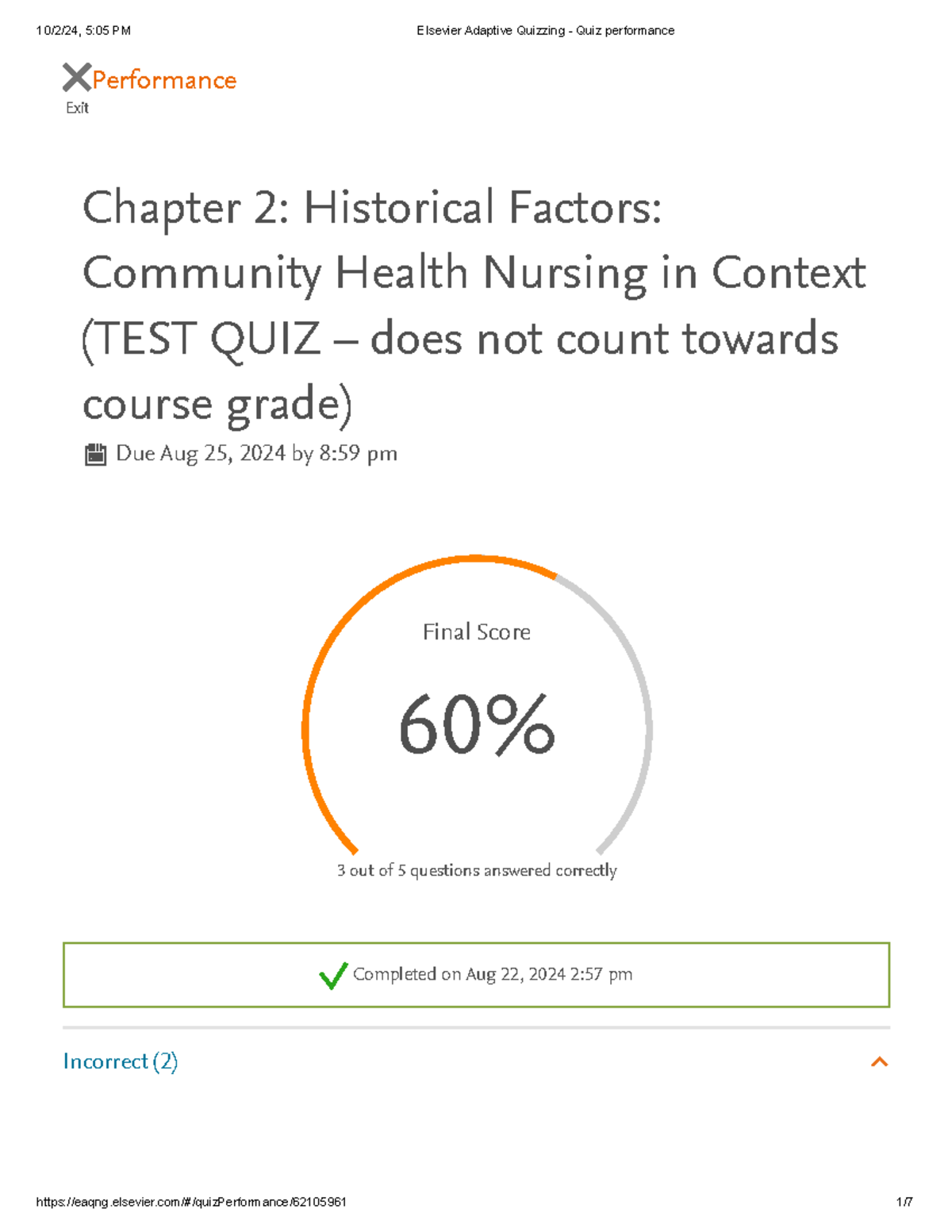 Ch 2 - Elsevier - ####### Exit Performance Chapter 2: Historical ...