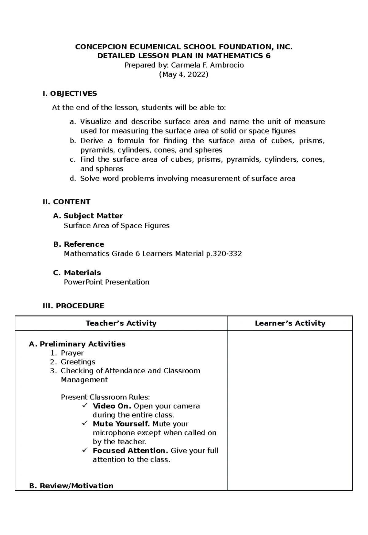 Original MY Narrative Report - MY FIELD STUDY EXPERIENCES A Compilation ...