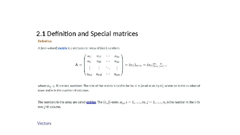 Chapter 2 notes - fdafdafdsa - Matematika keuangan - 2 Definition and ...