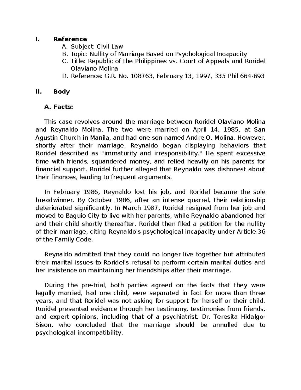 Sample Questions and Answers - Marriages - Marriage; Divorce Decree ...