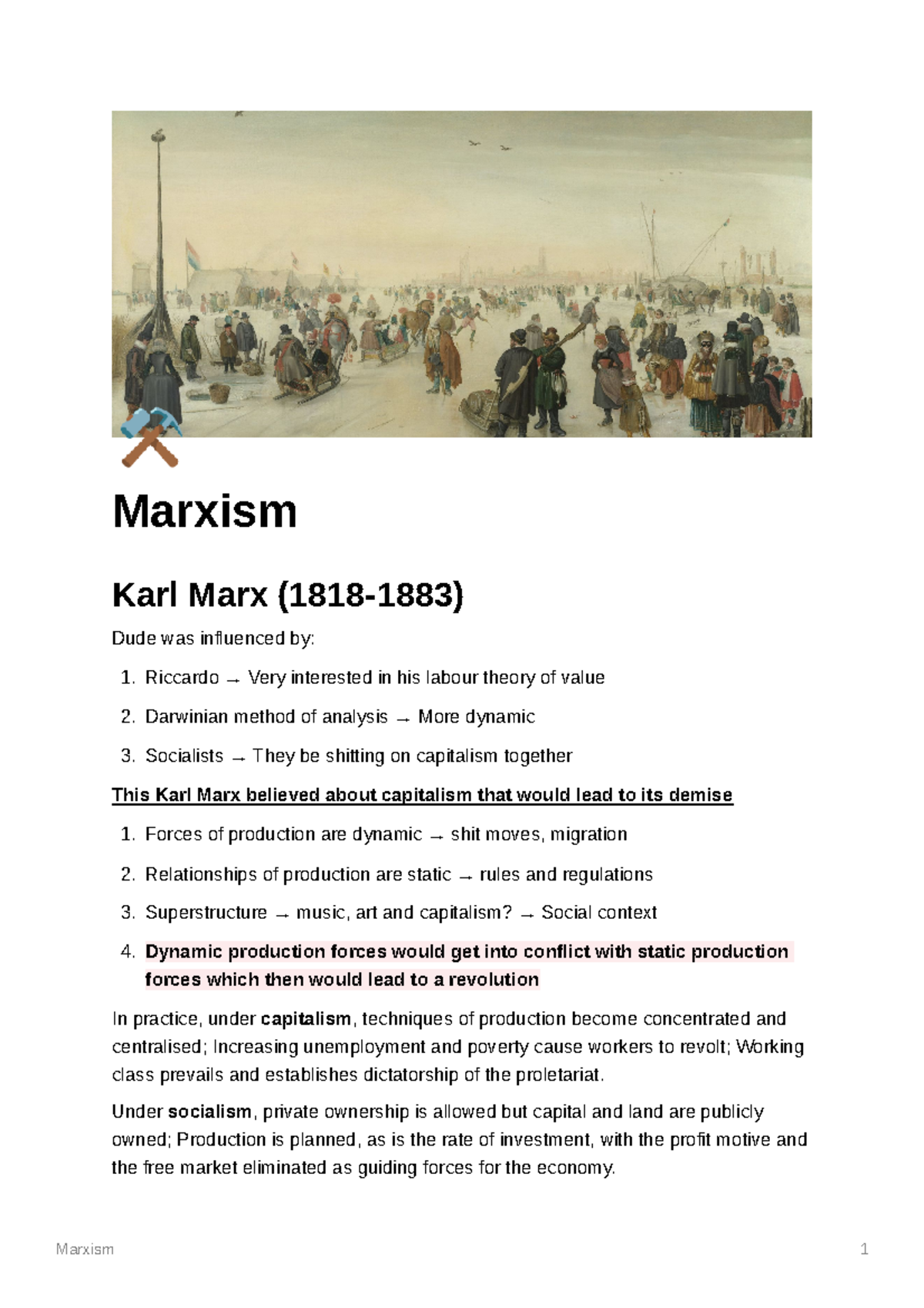 Marxism: Key Concepts and Theories on Capitalism and Society - Studeersnel