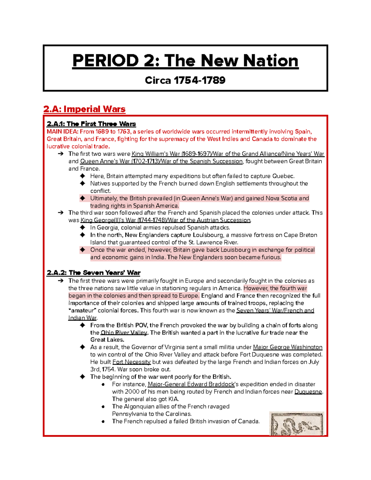 APUSH Notes: Period 2 - The New Nation and Early Conflicts (23-24 ...