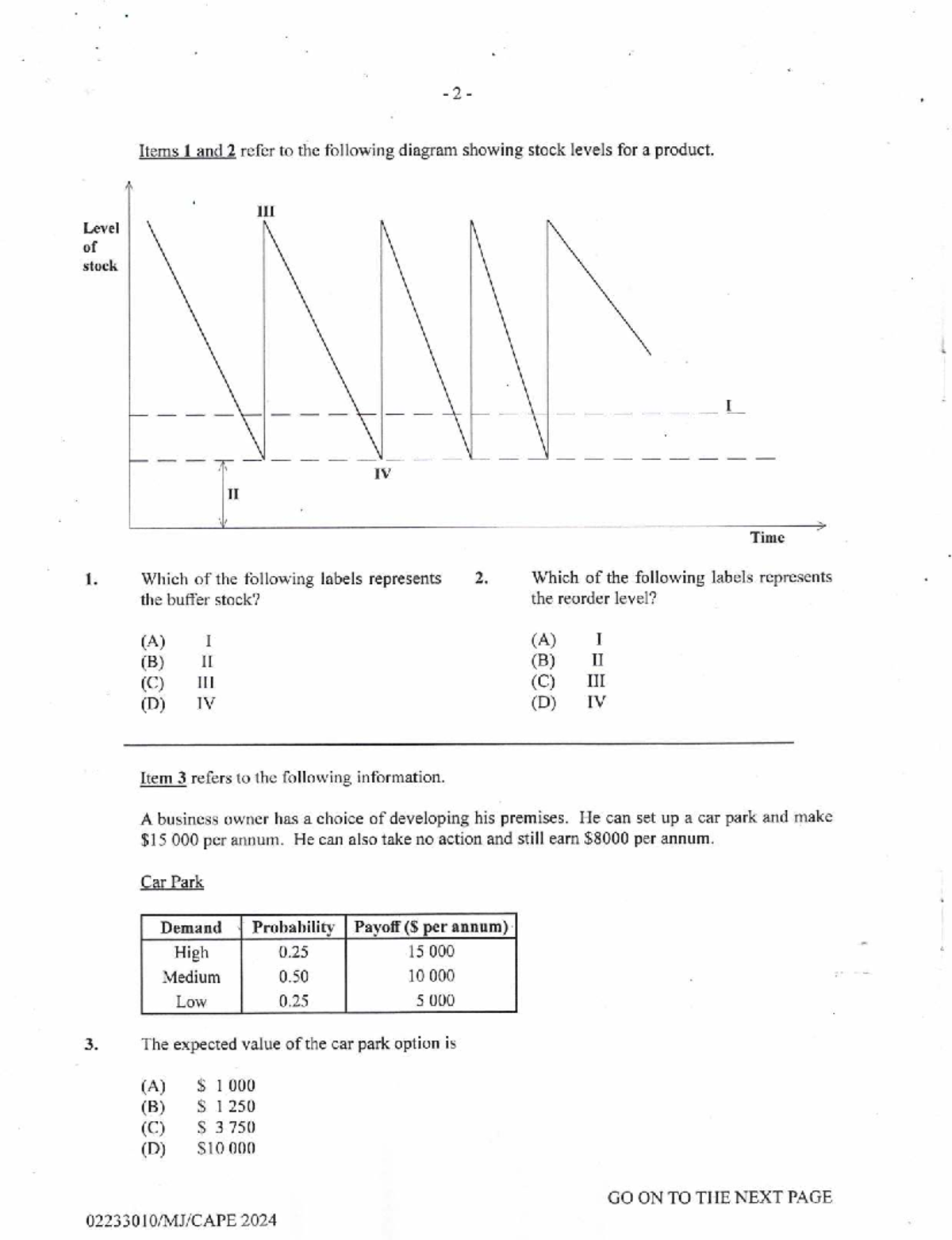 CAPE Mob Unit 2 Paper 1 Exam Review 2024 - Studocu