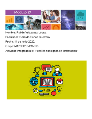 M09S2AI3 actividad integradora numero 3 del modulo 9 - Semblanza ...