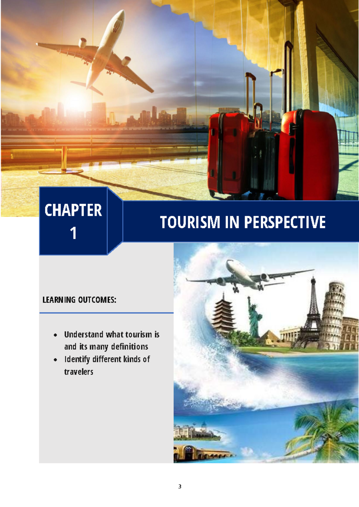 T01-Course book-English for Tourism. 2020 - LEARNING OUTCOMES ...
