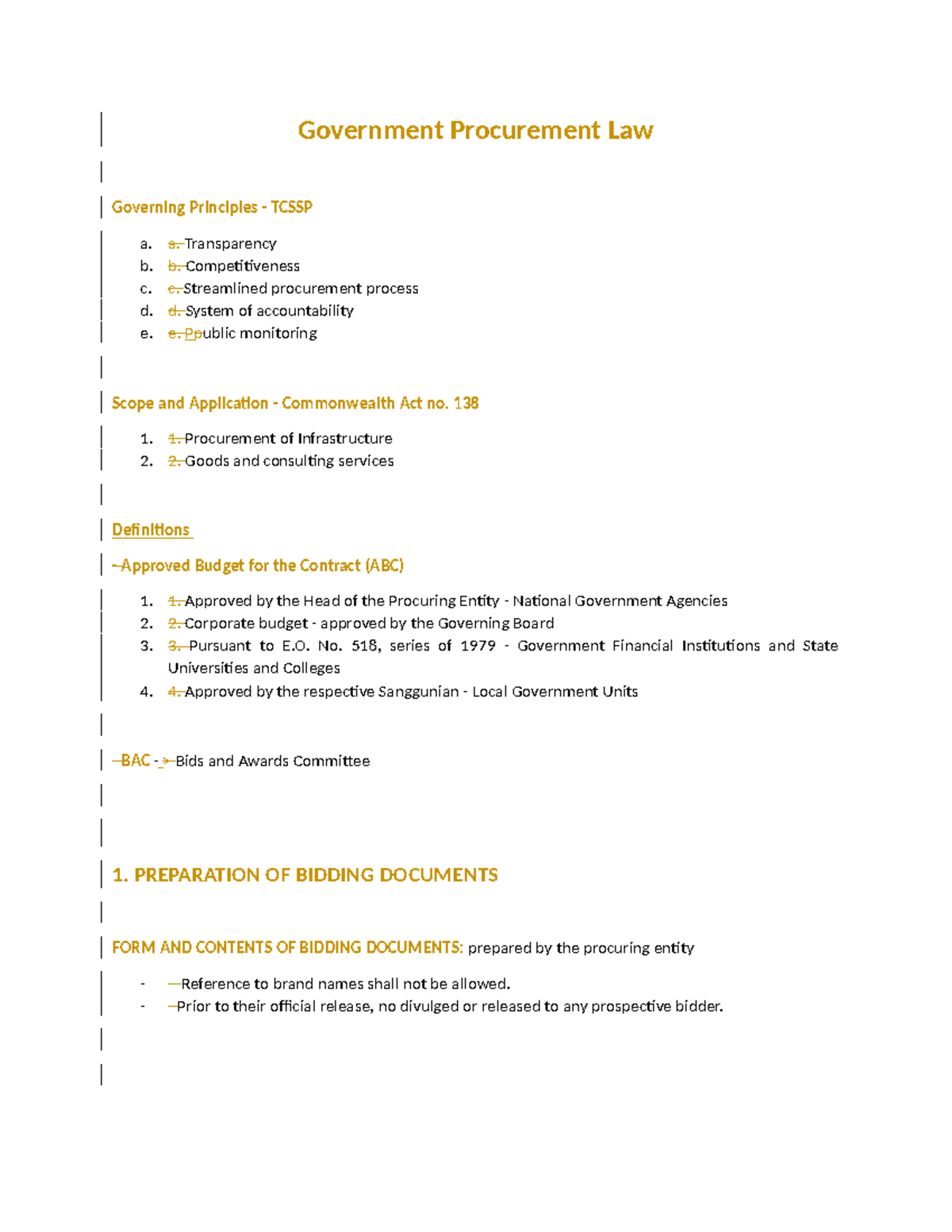 Government Procurement Law - Government Procurement Law Governing ...