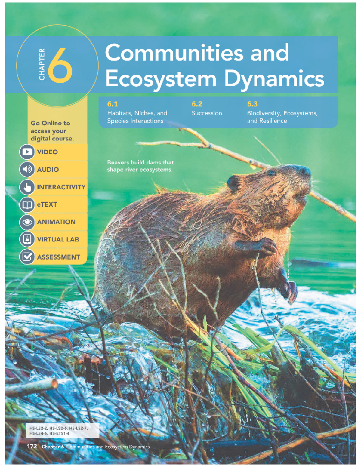 Chapter 6 - Communities and Ecosystem Dynamics: Habitats, Niches, and ...