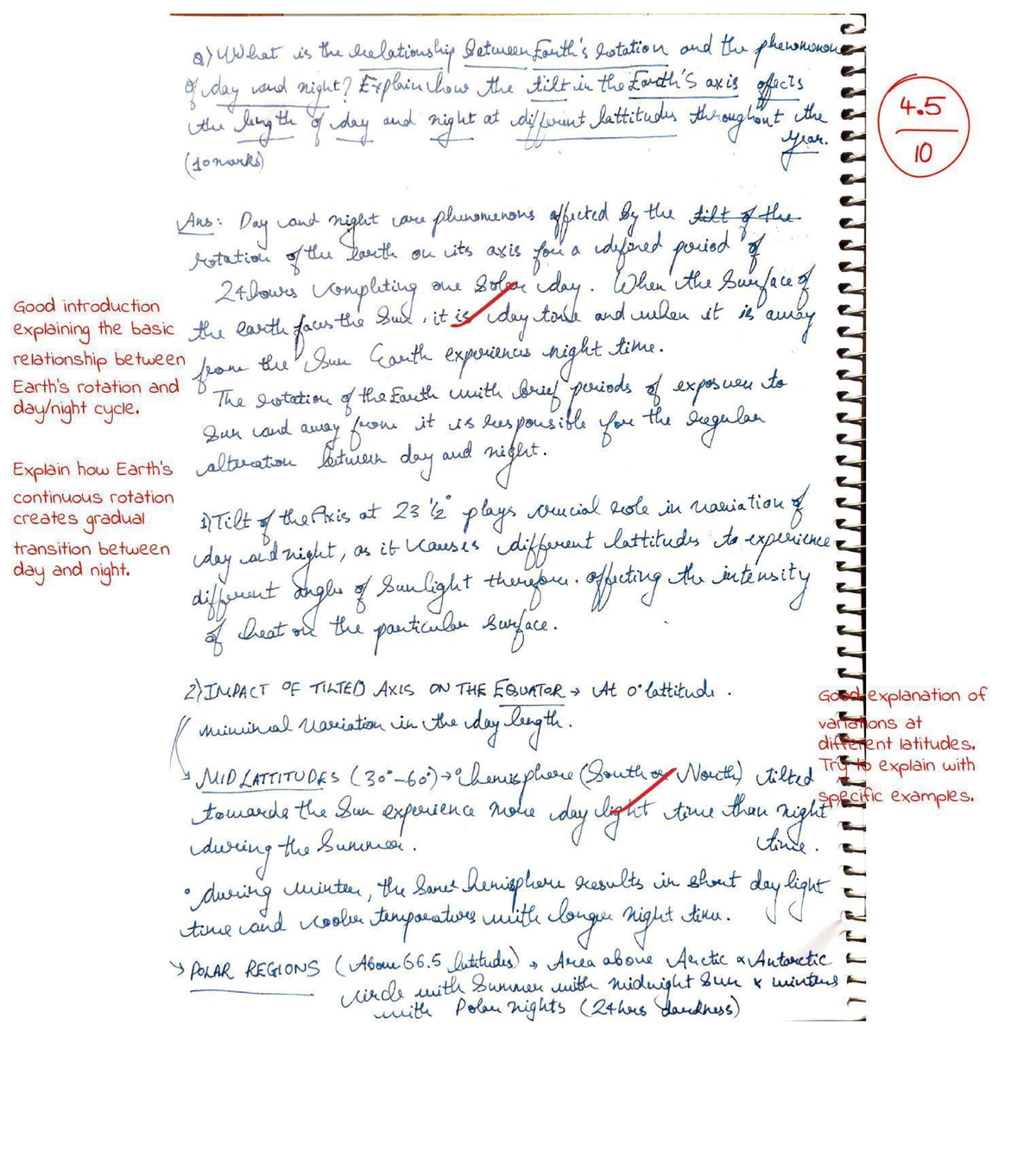 Geography 46025668: Day and Night Phenomena & Earth's Axial Tilt ...