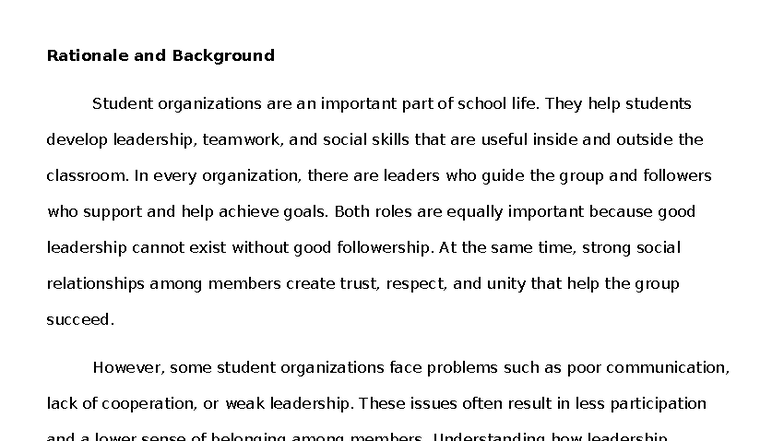 Rationale-and-Background - Rationale and Background Student ...