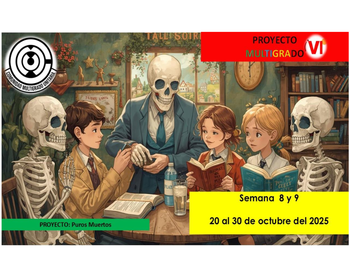 PMD 🔰🚸🎴 Proyecto Multigrado VI: Café Literario del Terror (20-30 Oct ...
