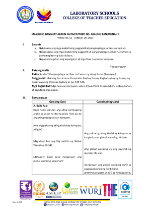 LP IN Grade 1 Language - A DETAILED LESSON PLAN IN LANGUAGE 1 I ...