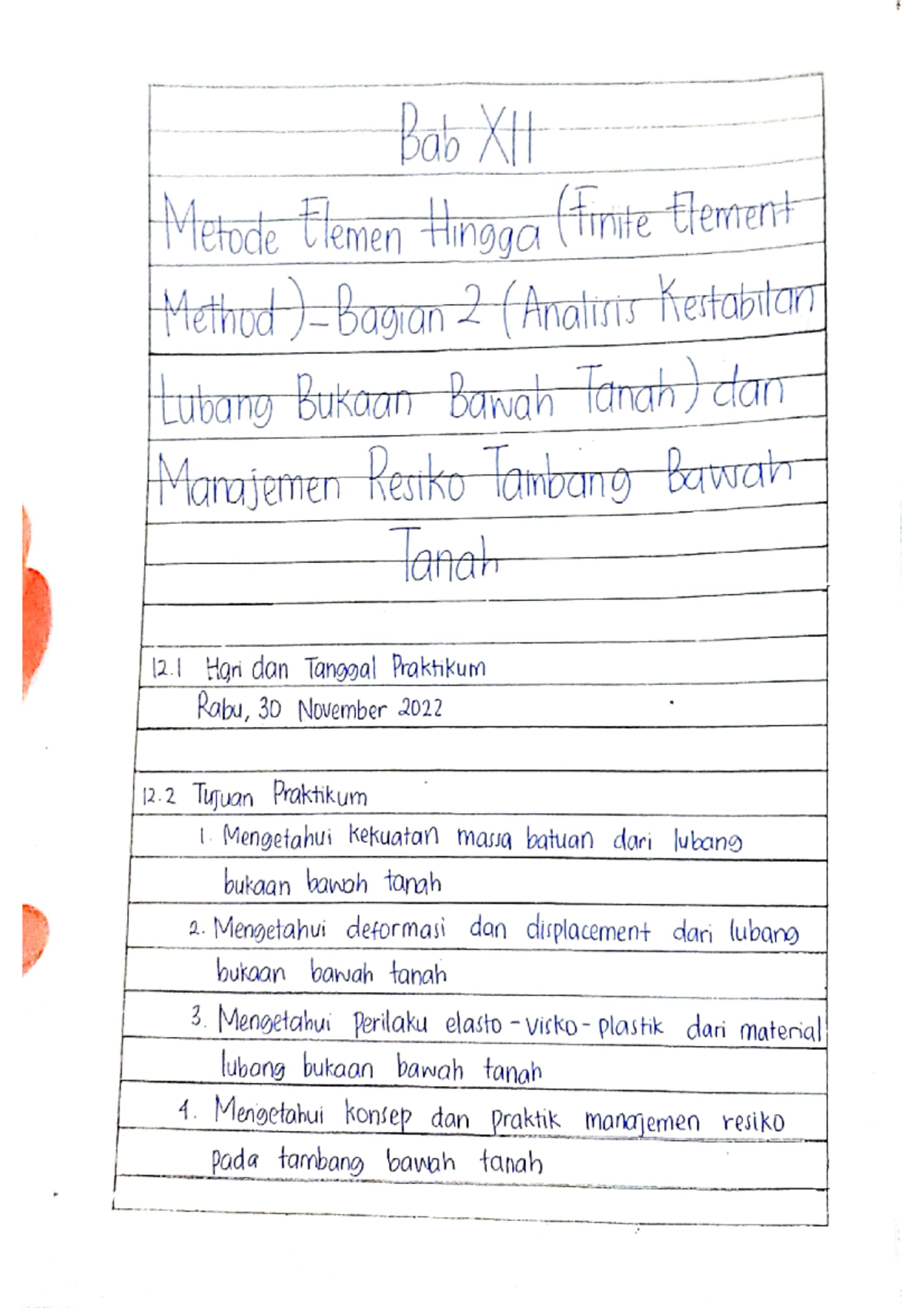 Geoteknik Tambang - Finite Element Method (Lubang Bukaan Bawah Tanah) - Studocu