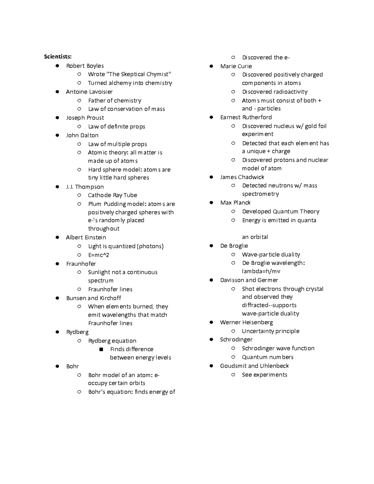 Experiments and Scientists - Scientists: Robert Boyles Wrote "The ...