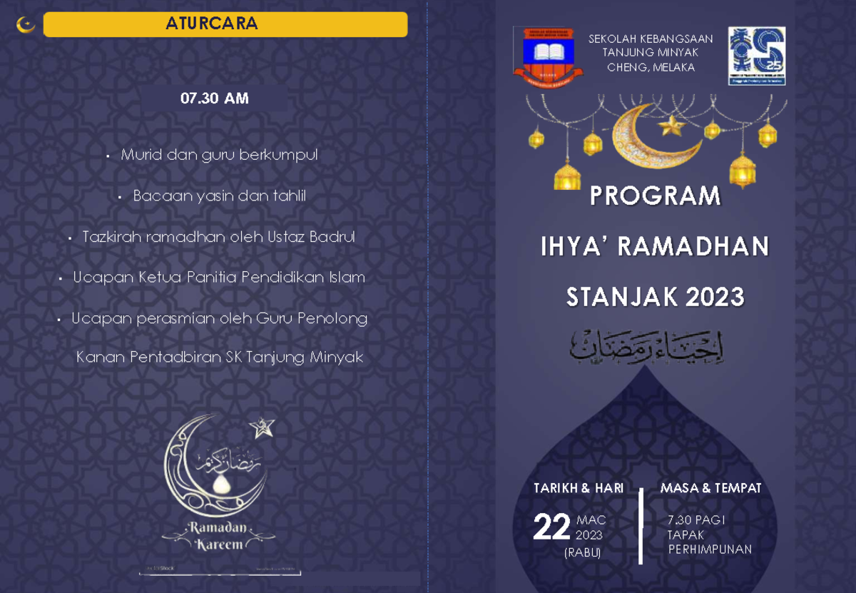 BUKU Program IHYA Ramadhan 2023 - Pendidikan Islam - • Murid dan guru ...