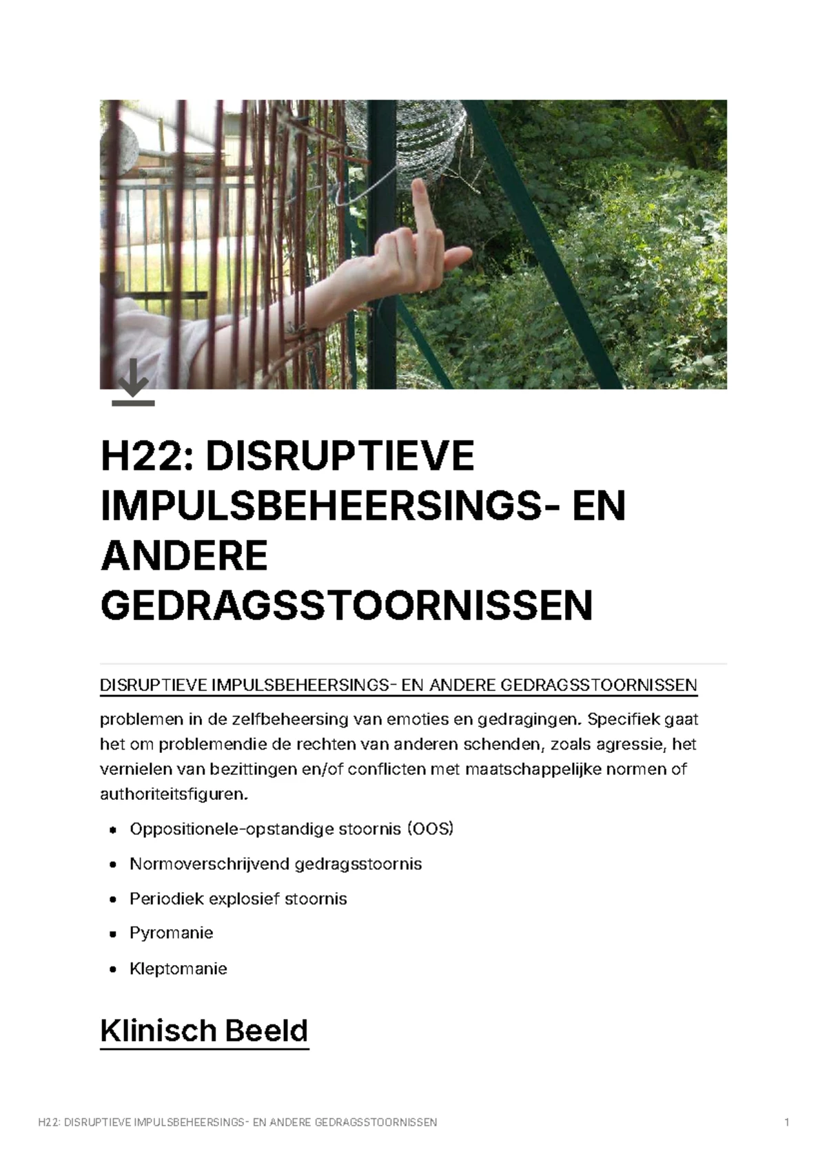 H24: Neurocognitieve Stoornissen en Hun Etiologieën en Behandeling ...