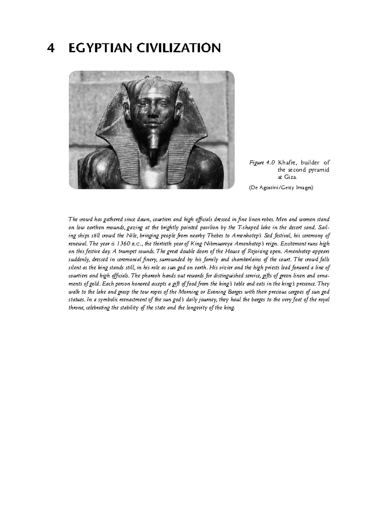 EGY 101: Egyptian Civilization - Chapter 4 Overview and Key Concepts ...