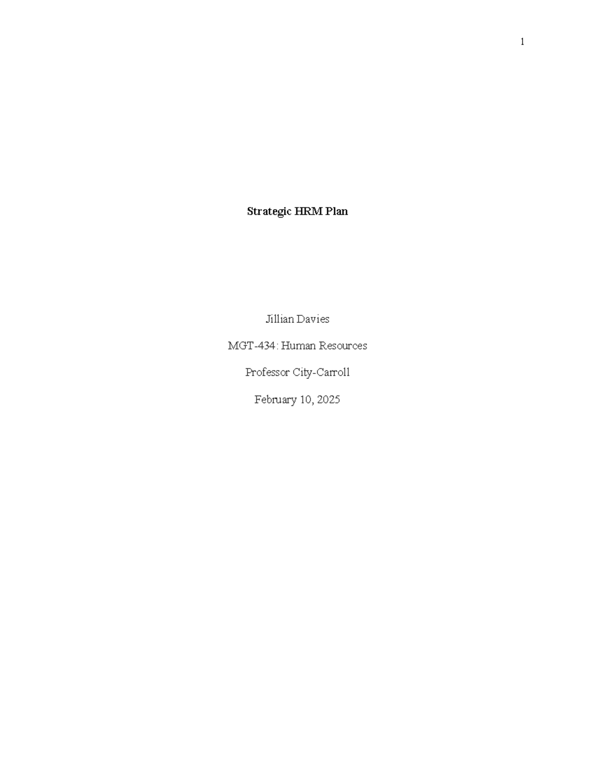 Strategic HRM plan for Apple Inc. - HRM 101 - Studocu