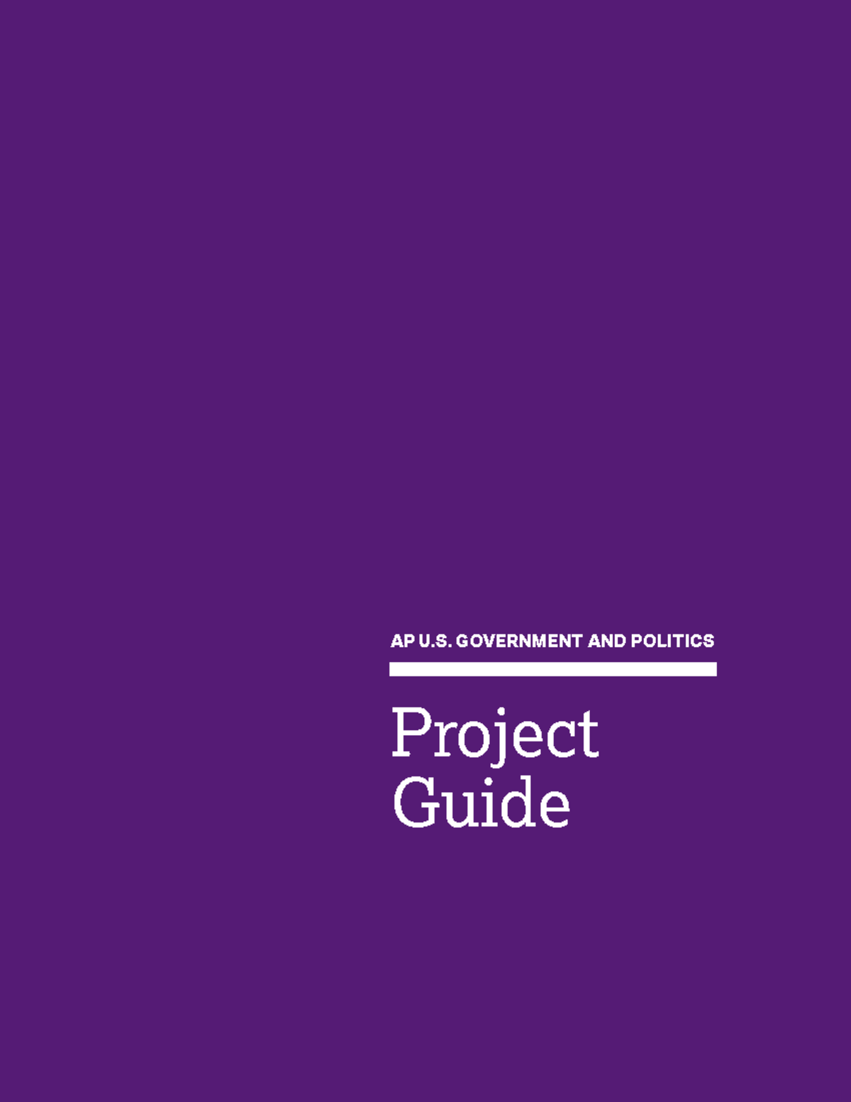 APGov Projectap us government and politics course and exam Project - AP ...