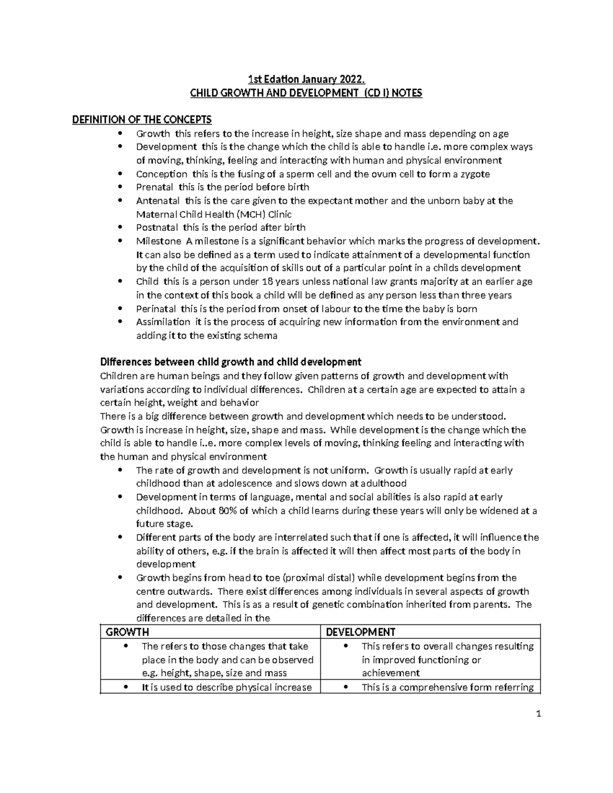 CURRICULUM STUDIES NOTES - DIPLOMA PRIMARY TEACHER EDUCATION - Studocu