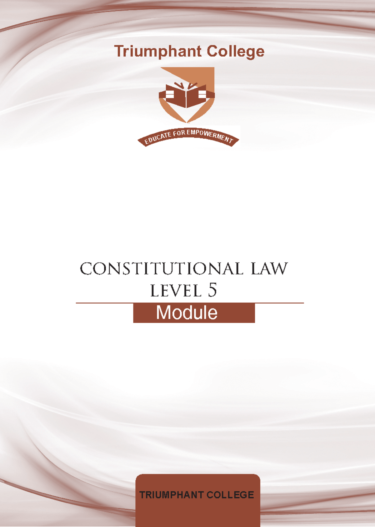 Constitutional Law Module (Level 5) Notes on Namibia's History - Studocu