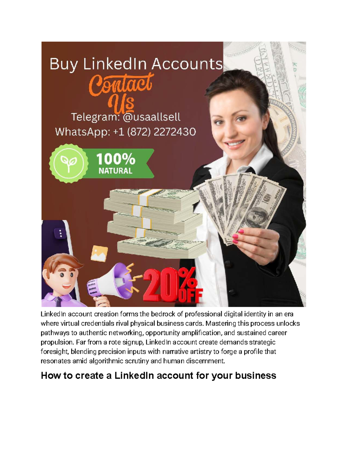 How to Create a LinkedIn Account for Your Business: A Comprehensive ...
