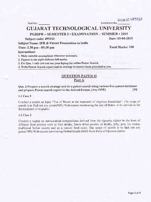 3170511 - tp gtu - GUJARAT TECHNOLOGICAL UNIVERSITY Bachelor of ...