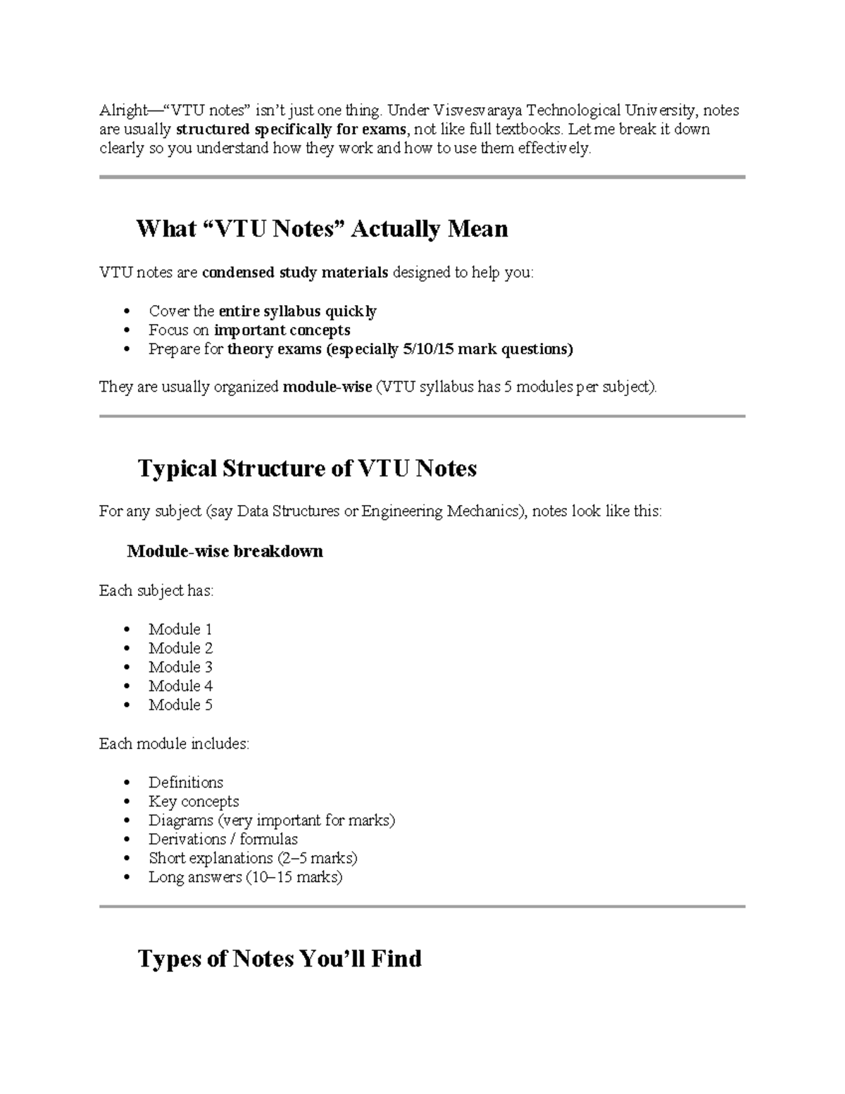 VTU Notes: Effective Study Strategies for Maths Revision - Studocu