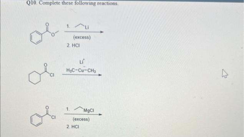 Organic Chem Quiz 3 - SCH4U Lecture Notes and Reactions - Studocu