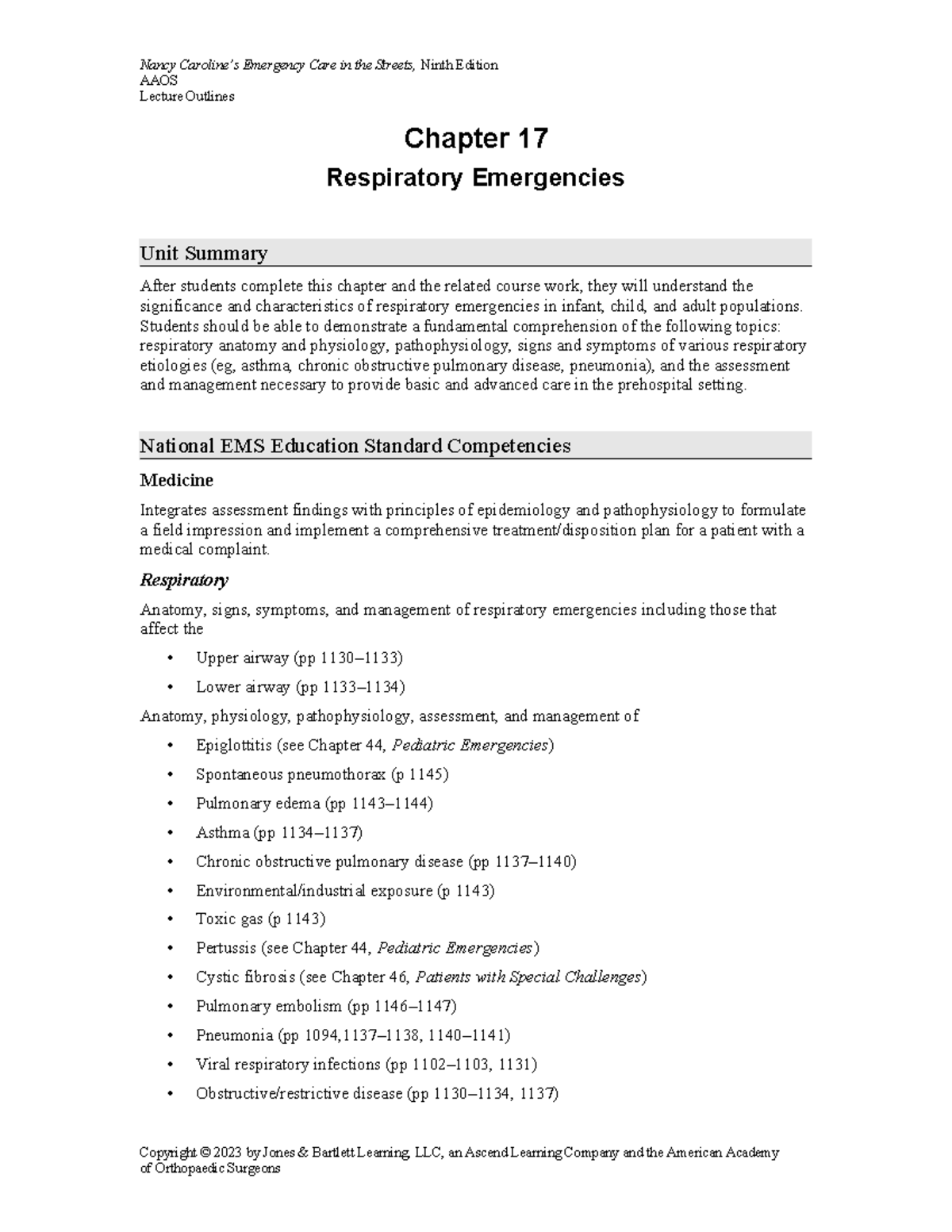 Respiratory Emergencies: Assessment & Management Overview (EMS 101 ...